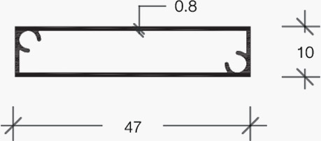 อลูมิเนียมบานเกร็ดสำหรับบังลมและรับลม | Aluminium | L-Series